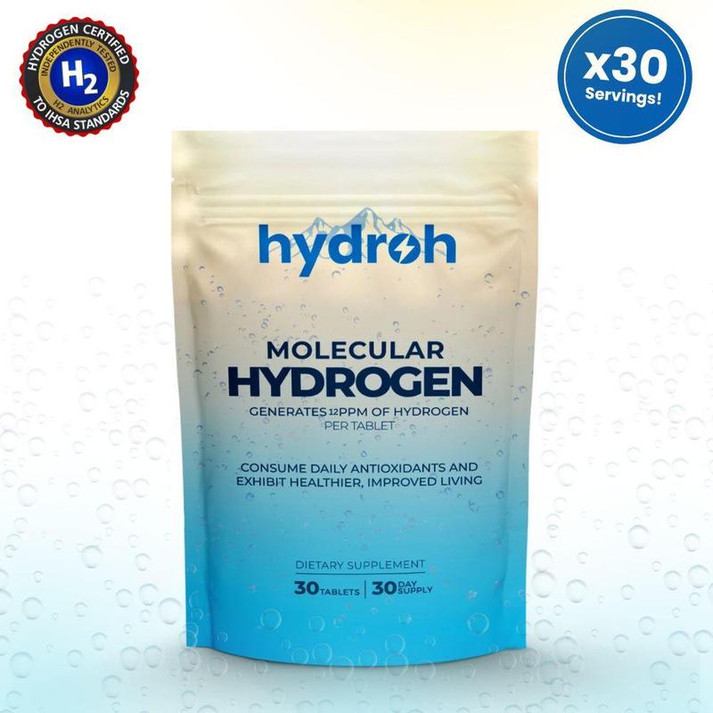 Hydroh Molecular Hydrogen Tablets – Hydrodrops